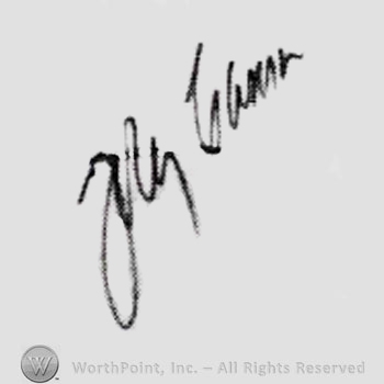 Mark with Signature: Johnny Carson. | #587551