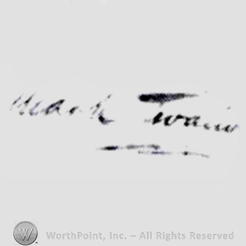 Mark with Signature: Samuel Clemens. | #587558