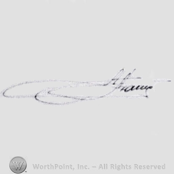 Mark with Signature: Francisco Franco. | #587563