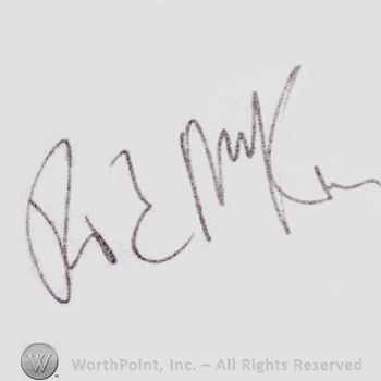 Mark with Signature: Rod McKuen. | #587597