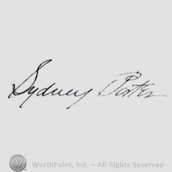 Mark with Signature: Sydney Porter. | #587608
