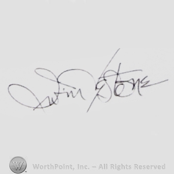 Mark with Signature: Irving Stone. | #587620
