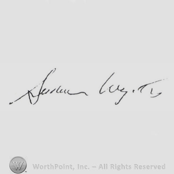 Mark with Signature: Andrew Wyeth. | #587645