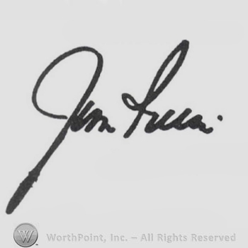 Mark with Signature: James Benson Irwin. | #587648