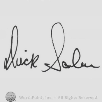 Mark with Signature: Dick Scobee. | #587668