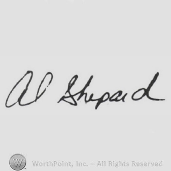 Mark with Signature: Alan B. Shepard, Jr.. | #587669