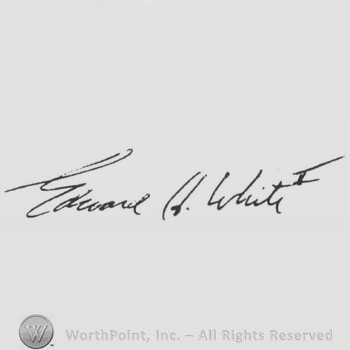 Mark with Signature: Ed White. | #587672