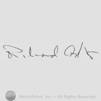 Mark with Signature: Richard Adler. | #587674