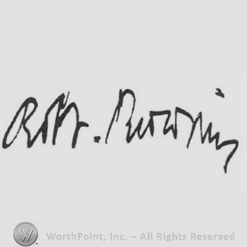 Mark with Signature: Robert Browning. | #587690