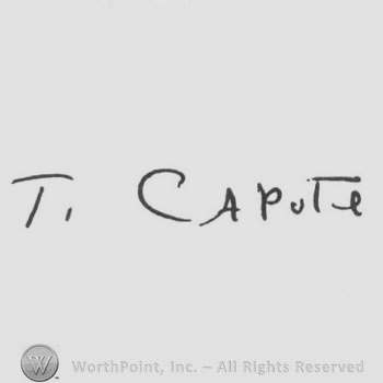 Mark with Signature: Truman Capote. | #587695