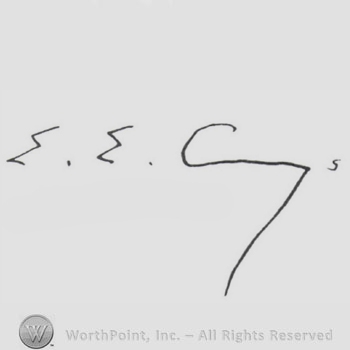 Mark with Signature: Edward Estlin Cummings. | #587703