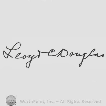 Mark with Signature: Lloyd C. Douglas. | #587705