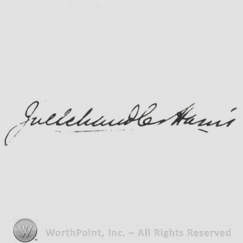 Mark with Signature: Joel Chandler Harris. | #587721
