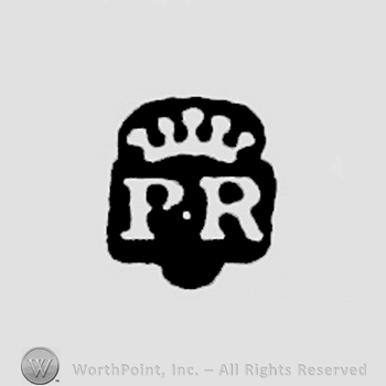 Mark with The letters "PR" and a crown. | #58773