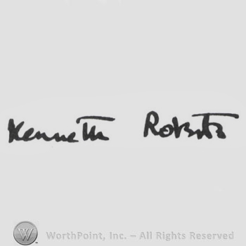 Mark with Signature: Kenneth Roberts. | #587767