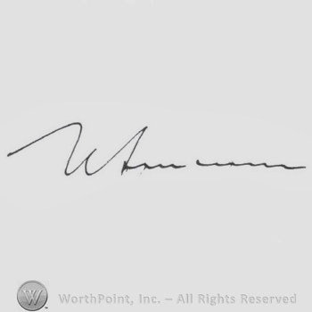 Mark with Signature: Upton Sinclair. | #587779