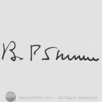 Mark with Signature: Burrhus Frederic Skinner. | #587780