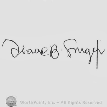 Mark with Signature: Isaac Bashevis Singer. | #587781