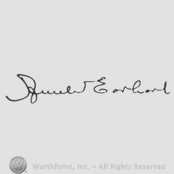 Mark with Signature: Amelia Earhart. | #587813