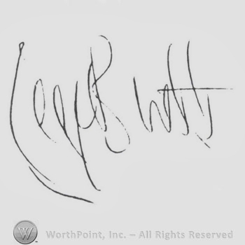 Mark with Signature: George Brett. | #587856