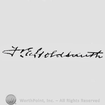 Mark with Signature: Fred Goldsmith. | #587895