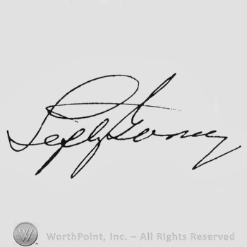 Mark with Signature: Lefty Gomez. | #587897