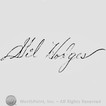 Mark with Signature: Gil Hodges. | #587907