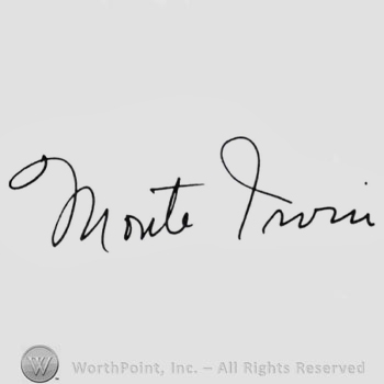 Mark with Signature: Monte Irvin. | #587915