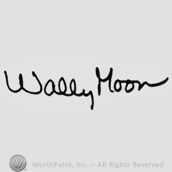 Mark with Signature: Wally Moon. | #587948