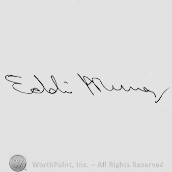 Mark with Signature: Eddie Murray. | #587950