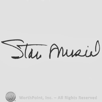 Mark with Signature: Stan Musial. | #587952