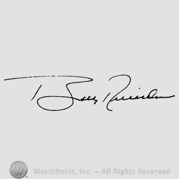 Mark with Signature: Bobby Richardson. | #587962