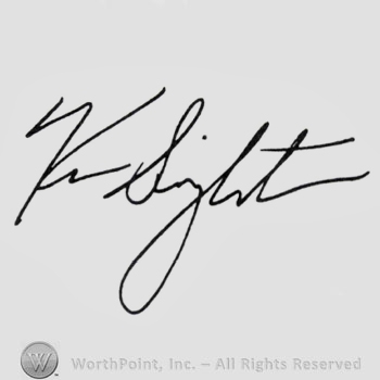 Mark with Signature: Ken Singleton. | #587976