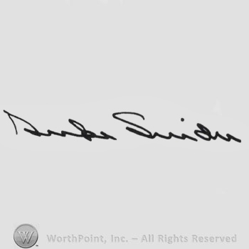 Mark with Signature: Duke Snider. | #587978