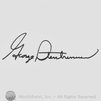 Mark with Signature: George Steinbrenner. | #587981