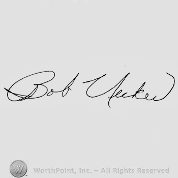 Mark with Signature: Bob Uecker. | #587988