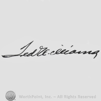 Mark with Signature: Ted Williams. | #587992
