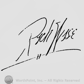 Mark with Signature: Rick Wise. | #587995