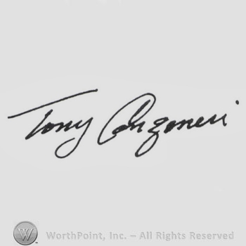 Mark with Signature: Tony Canzoneri. | #588498
