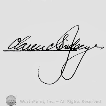 Mark with Signature: Clarence Birdseye. | #588519