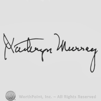Mark with Signature: Kathryn Murray. | #588576