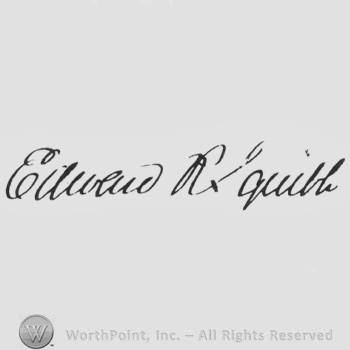 Mark with Signature: Edward Robinson Squibb. | #588598