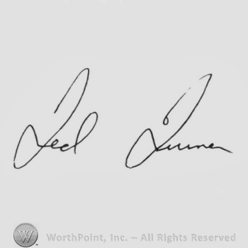 Mark with Signature: Ted Turner. | #588601