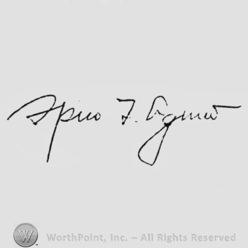 Mark with Signature: Spiro Theodore Agnew. | #588607