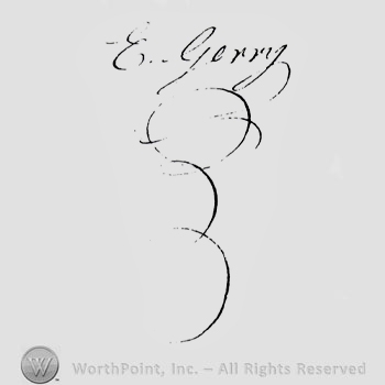 Mark with Signature: Elbridge Gerry. | #588620