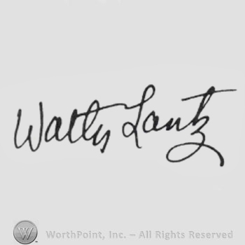 Mark with Signature: Walter Lantz. | #588652