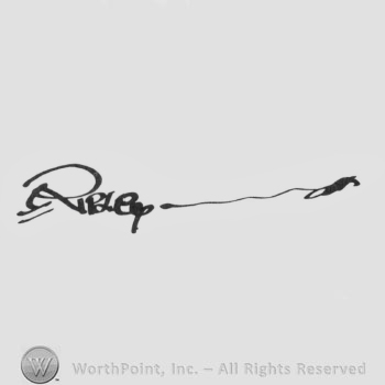 Mark with Signature: Robert Ripley. | #588658