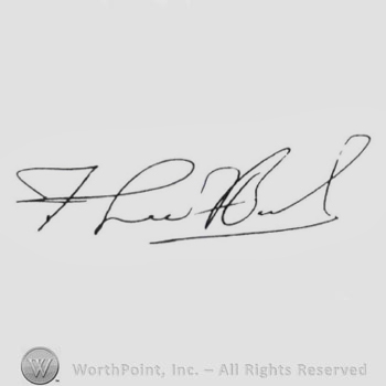 Mark with Signature: Francis Lee Bailey Jr.. | #588663