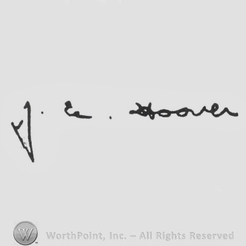 Mark with Signature: John Edgar Hoover. | #588711