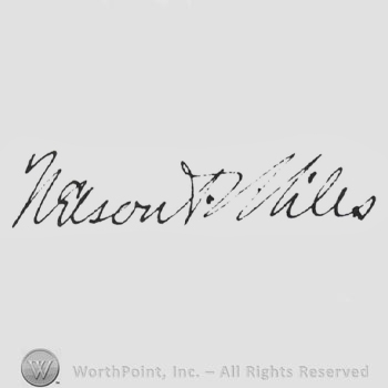 Mark with Signature: Nelson Appleton Miles. | #588797